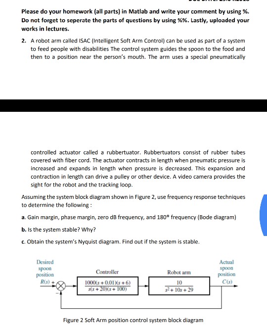 Solved Please do your homework (all parts) in Matlab and | Chegg.com