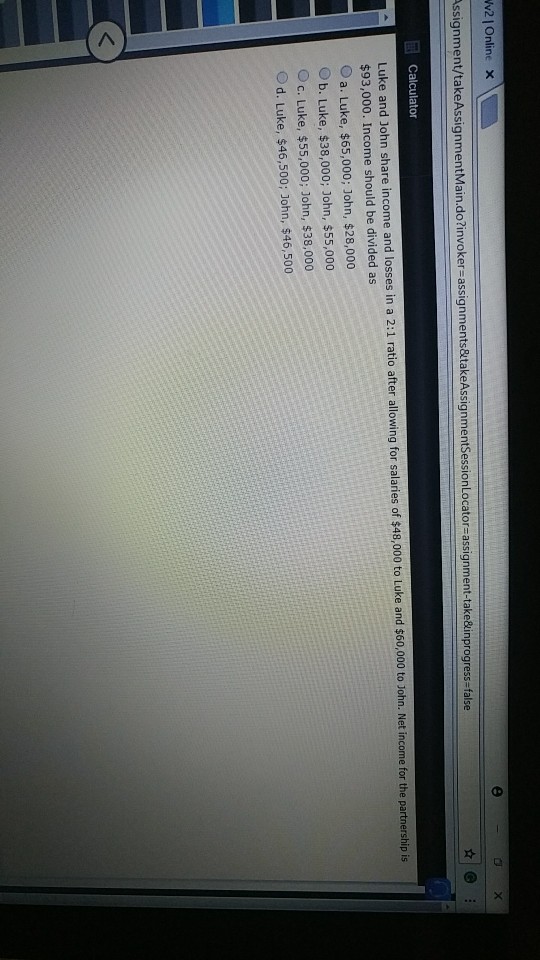 Solved w2] Online × | Chegg.com