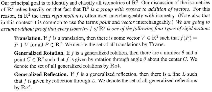 Solved Prove that any element of Rot (the set of all | Chegg.com