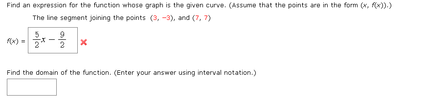 Solved Find an expression for the function whose graph is | Chegg.com