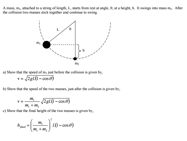 Solved We are talking about momentum and collisions in | Chegg.com