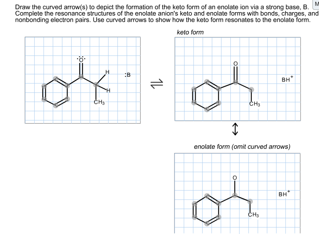 Draw the curved arrow(s) to depict the formation of | Chegg.com