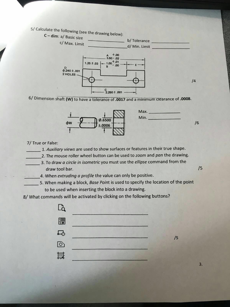 Solved 1/ Using the Reference Plane (R/P) method, draw the | Chegg.com