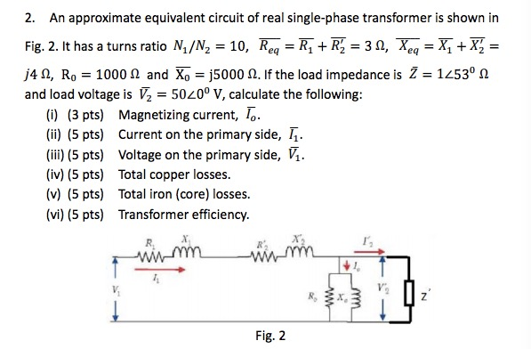Solved An approximate equivalent circuit of real | Chegg.com