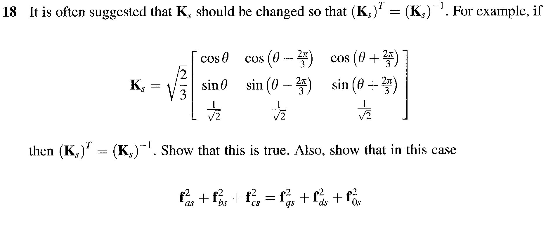Solved Question From Chapter 3 Q18 At Analys Of Electric