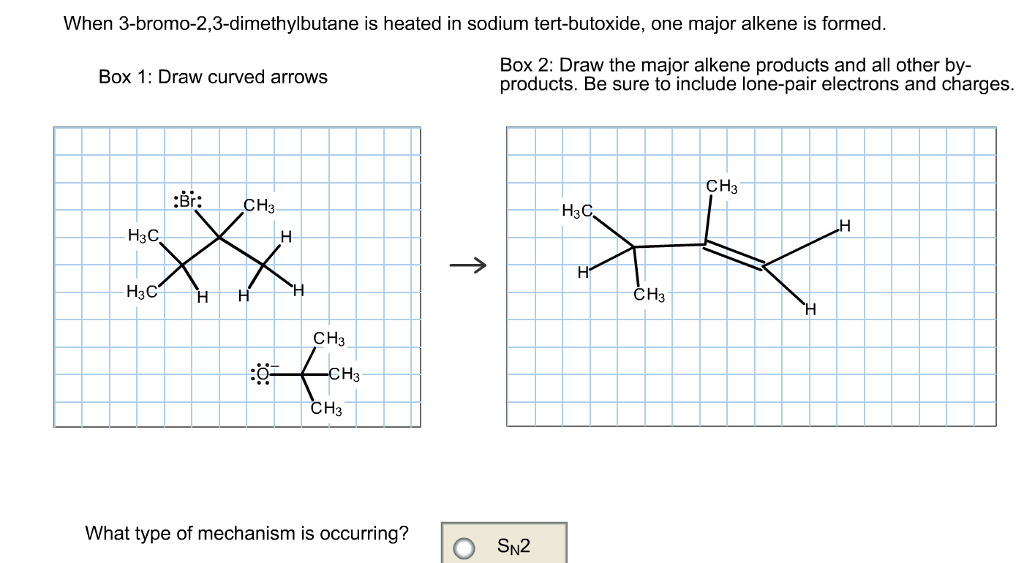 Solved When 3-bromo-2,3-dimethylbutane is heated in sodium | Chegg.com