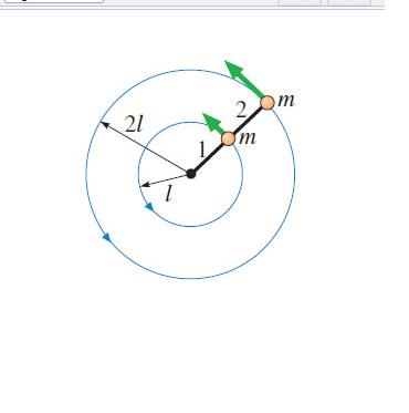 Solved The two identical pucks in (Figure 1) rotate together | Chegg.com