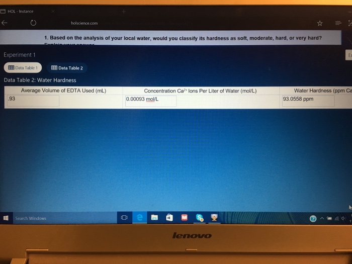 Solved HOL Instance holscience.com 1. Based on the analysis | Chegg.com