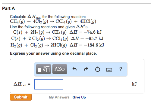 Solved Calculate Delta Hrxn for the following reaction: | Chegg.com