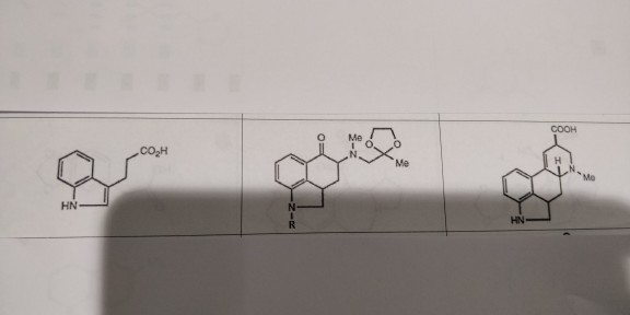 Solved This question is a starting material, intermediate, | Chegg.com