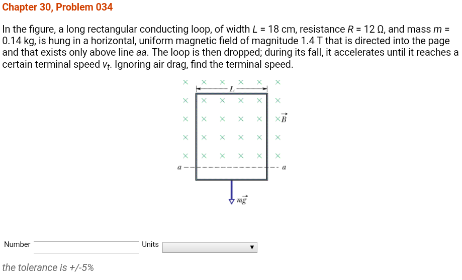 Solved In the figure, a long rectangular conducting loop, of | Chegg.com