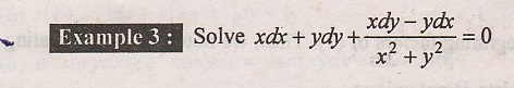 Solved Example 3 Solve xax +yay+ 2 x y | Chegg.com