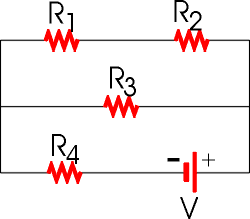 Solved Four resistors, R1 = 18.1 ?, R2 = 43.3 ?, R3 = 91.6 ? | Chegg.com