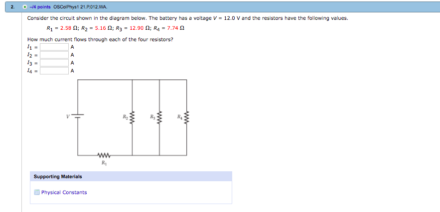 Solved 2. 4 points OSColPhys1 21.P012.WA Consider the | Chegg.com
