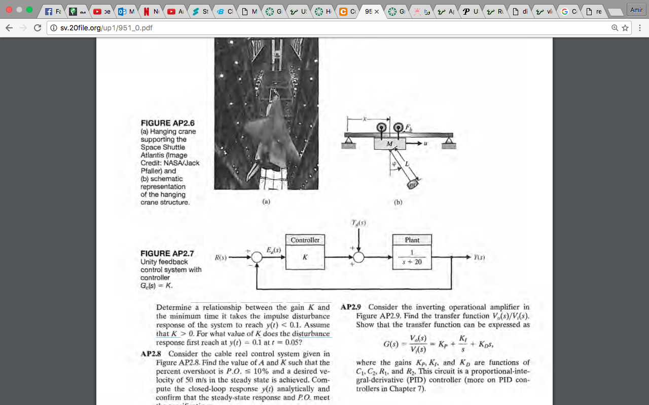 Consider the unity feedback system described in the | Chegg.com