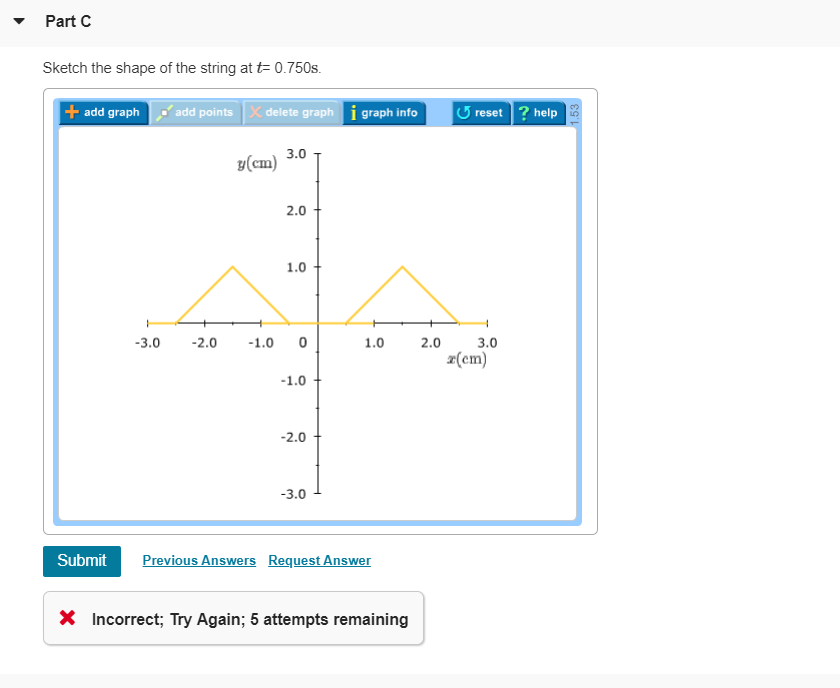 Solved Constants Two triangular wave pulses are traveling | Chegg.com
