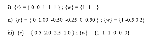 Solved Hands-on convolution calculations Use anything at | Chegg.com