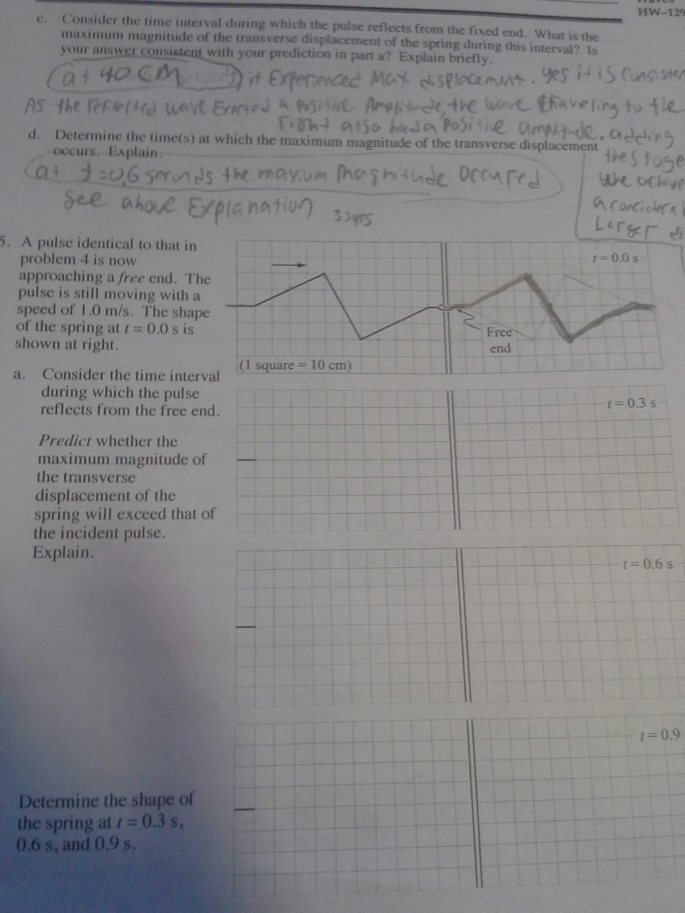 Solved Consider the time interval during which the pulse | Chegg.com