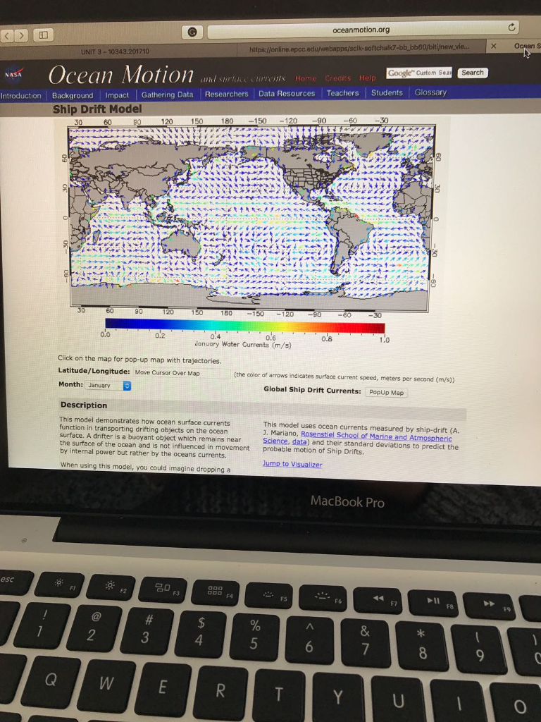 Solved NASA oceanmotion.org https: llonline | Chegg.com