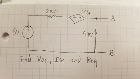 Solved 2 t Find Voc, Isc Re | Chegg.com