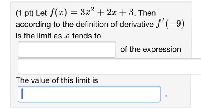 Solved Let f(x) = 3x^2 + 2x + 3. Then according to the | Chegg.com Solved Let f(x) = 3x^2 + 2x + 3. Then according to the | Chegg.com