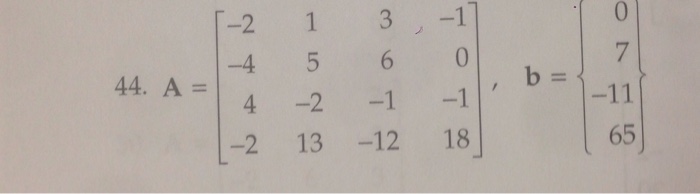 Solved a. Using Doolittle's method, solve each linear system | Chegg.com