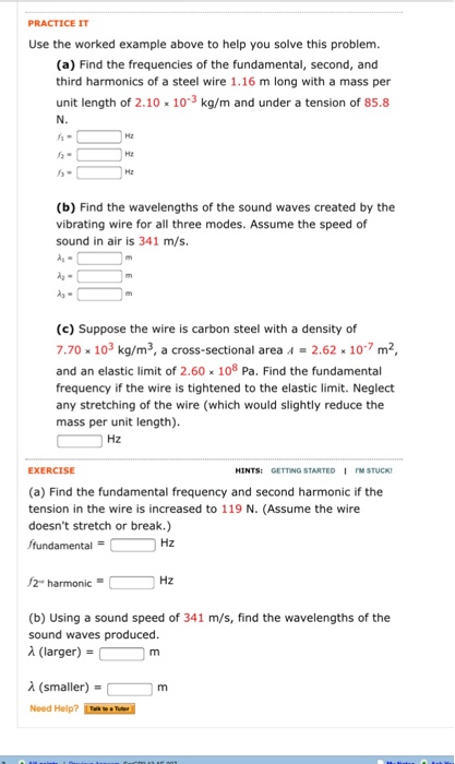 Solved Use the worked example above to help you solve this | Chegg.com