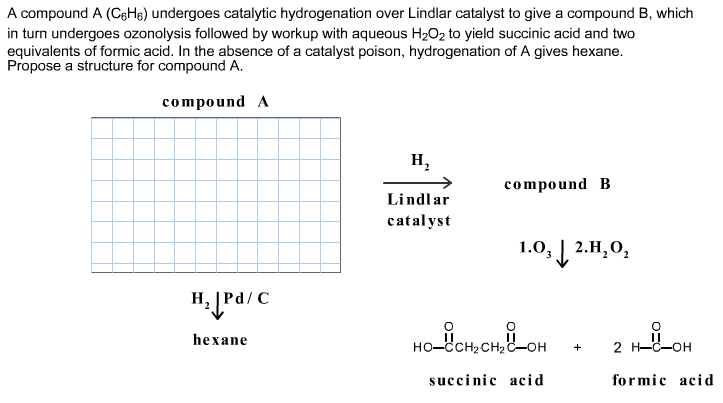 A compound A (C6 H6) undergoes catalytic | Chegg.com