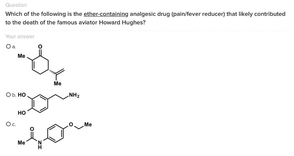 Solved Question Which of the following is the | Chegg.com