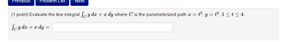 Solved Evaluate the line integral integral_cydx + xdy where | Chegg.com