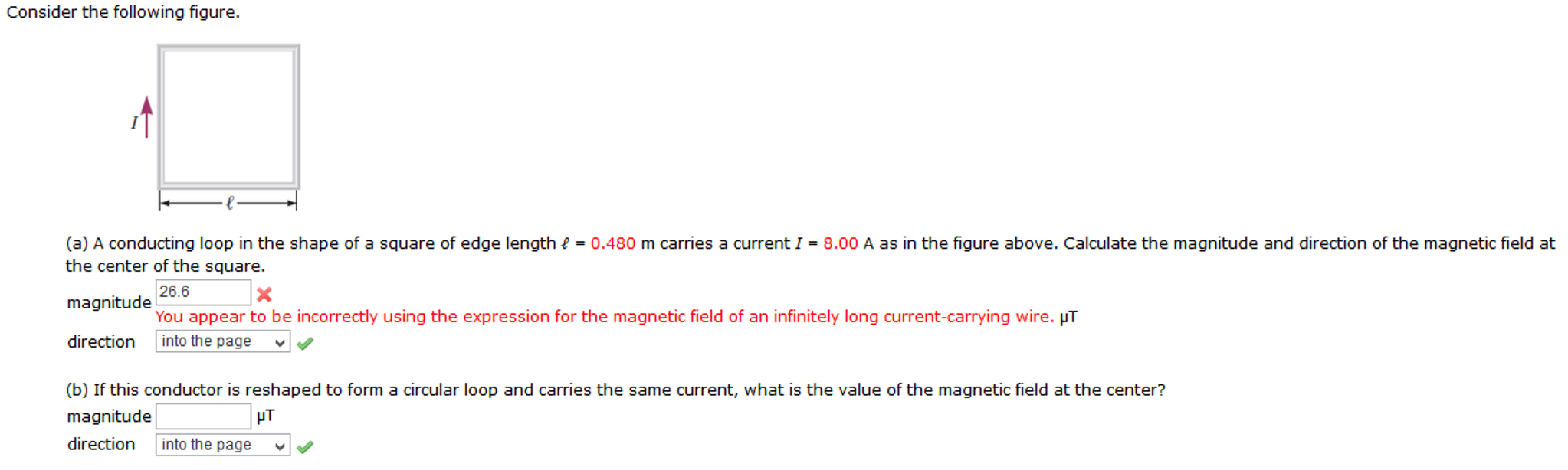 Solved Consider the following figure. (a) A conducting loop | Chegg.com