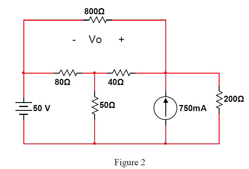 Solved Use Nodal Analysis To Find The Value Of V0 In The