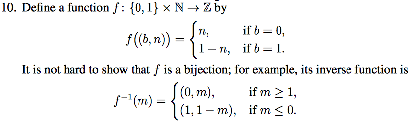 Solved Show that the two given sets have equal cardinality | Chegg.com