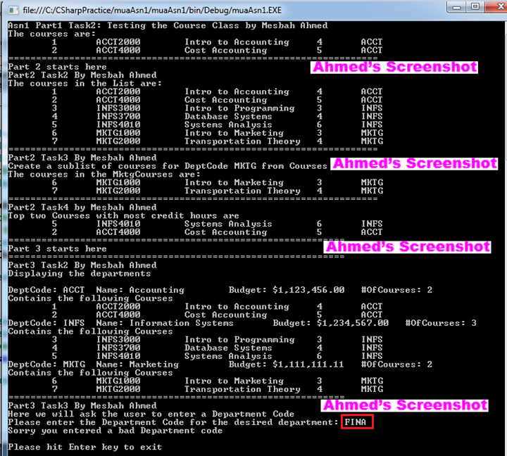 Solved First Create A C Console Project