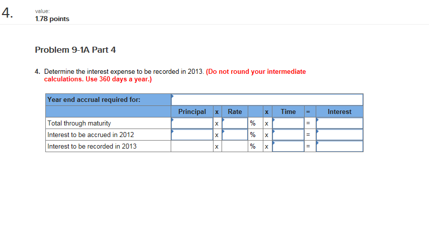 Solved Problem 9-5A Computing and analyzing times interest | Chegg.com