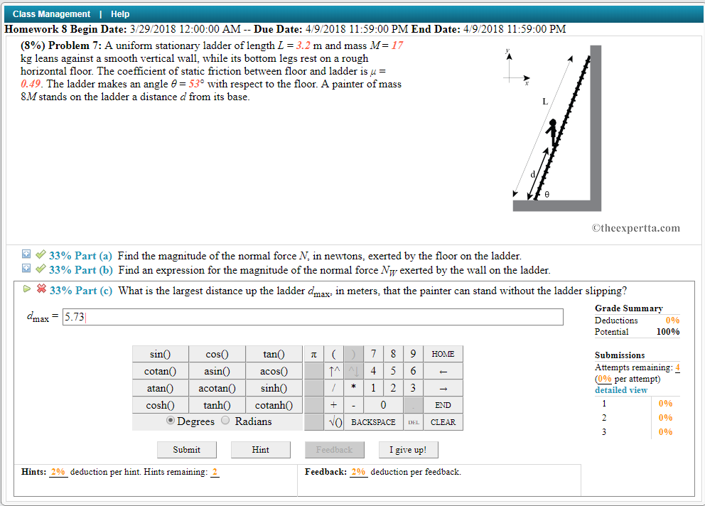 Solved Class Management I Help Homework 8 Begin Date: | Chegg.com