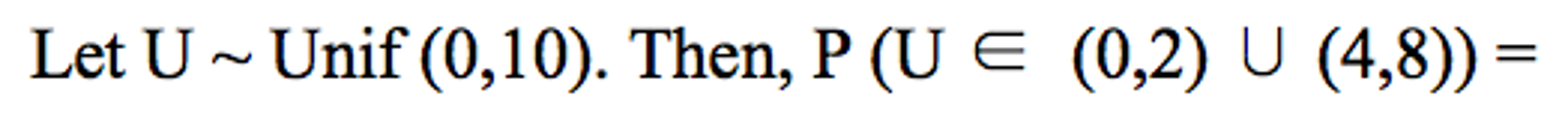 Solved Let U tilde Unif (0, 10). Then, P (U epsilon (0, 2) | Chegg.com Solved Let U tilde Unif (0, 10). Then, P (U epsilon (0, 2) | Chegg.com