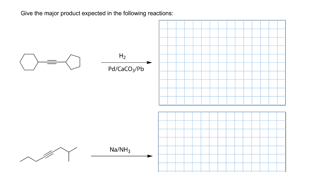 Solved Give the major product expected in the following | Chegg.com