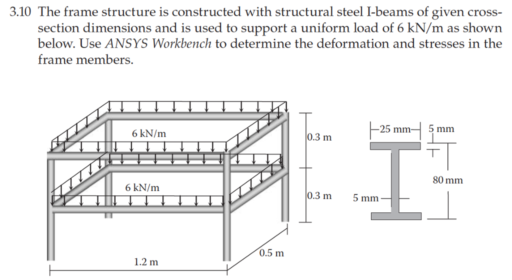 The frame structure is constructed with structural | Chegg.com