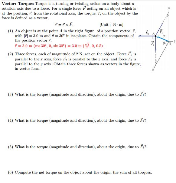 Solved Torque Is A Turning Or Twisting Action On A Body