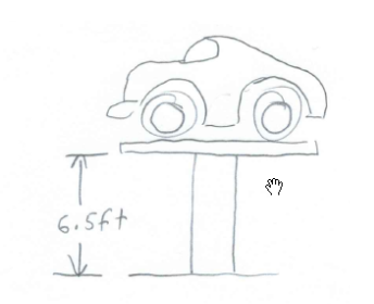 Solved It takes 15 seconds to raise a 3000 lb car and the | Chegg.com