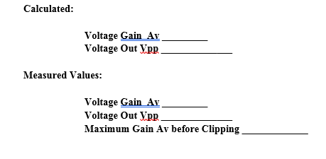 Solved 3) Construct the Operational Amplifier Non-Inverting | Chegg.com