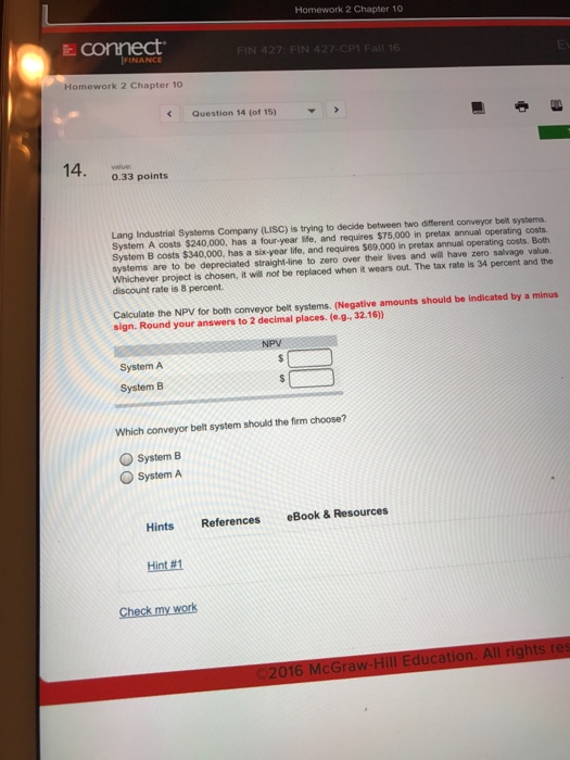 Solved Lang Industrial Systems Company (LISC) is trying to | Chegg.com Solved Lang Industrial Systems Company (LISC) is trying to | Chegg.com