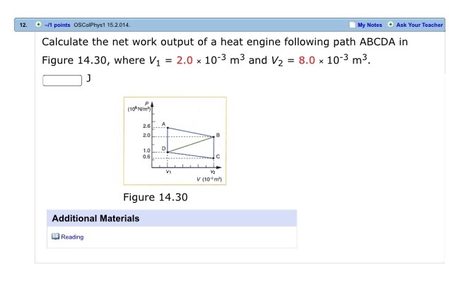 Solved Calculate the net work output of a heat engine | Chegg.com