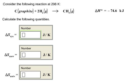 Solved Consider the following reaction at 298 K:Calculate | Chegg.com