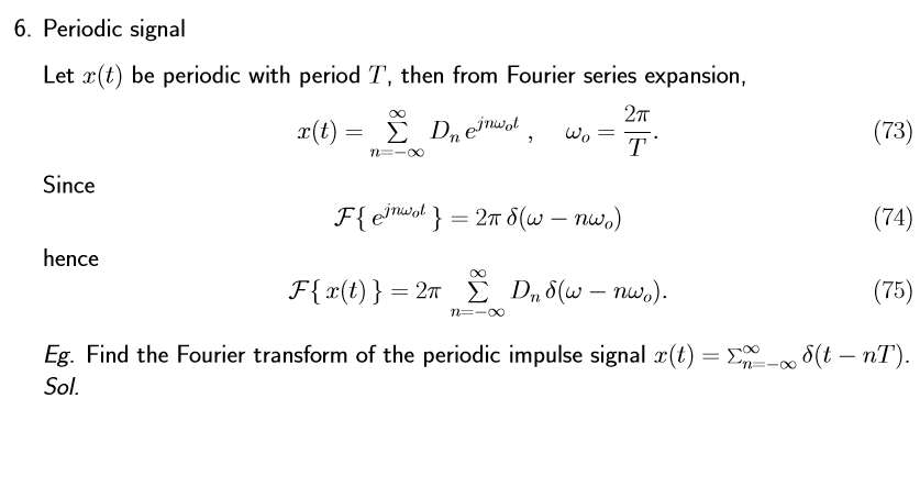 Solved Periodic signal Let x(t) be periodic with period T, | Chegg.com