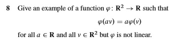Solved Give an example of a function phi: R^2 rightarrow R | Chegg.com