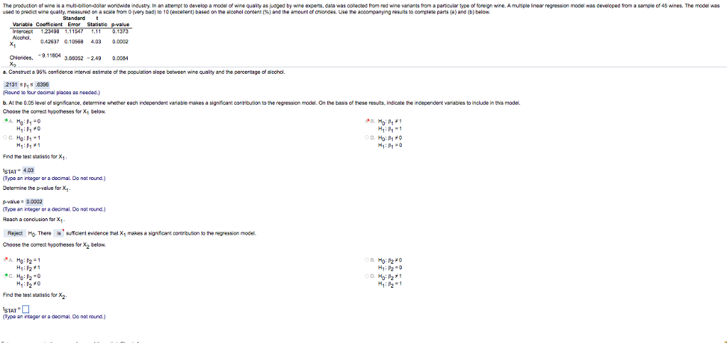 Solved The production of wine is a mult-billion-doilar | Chegg.com