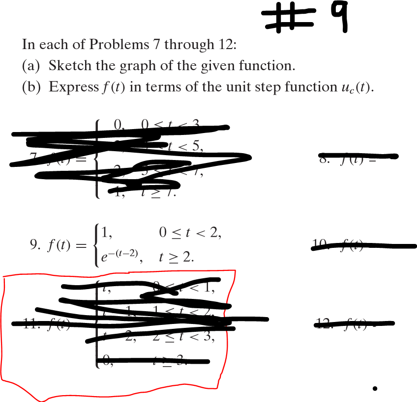 Solved In each of Problems 7 through 12: (a) Sketch the | Chegg.com
