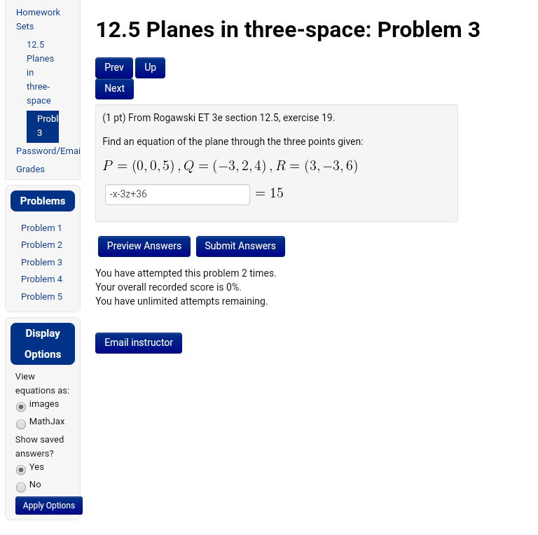 Solved From Rogawski ET 3e section 12.5, exercise 19. Find | Chegg.com